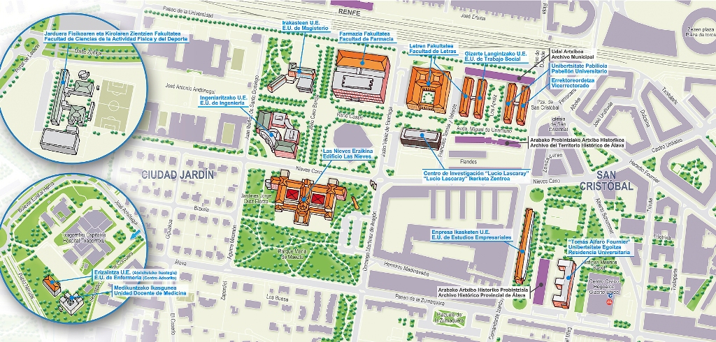 Localización - Campus de Álava - UPV/EHU