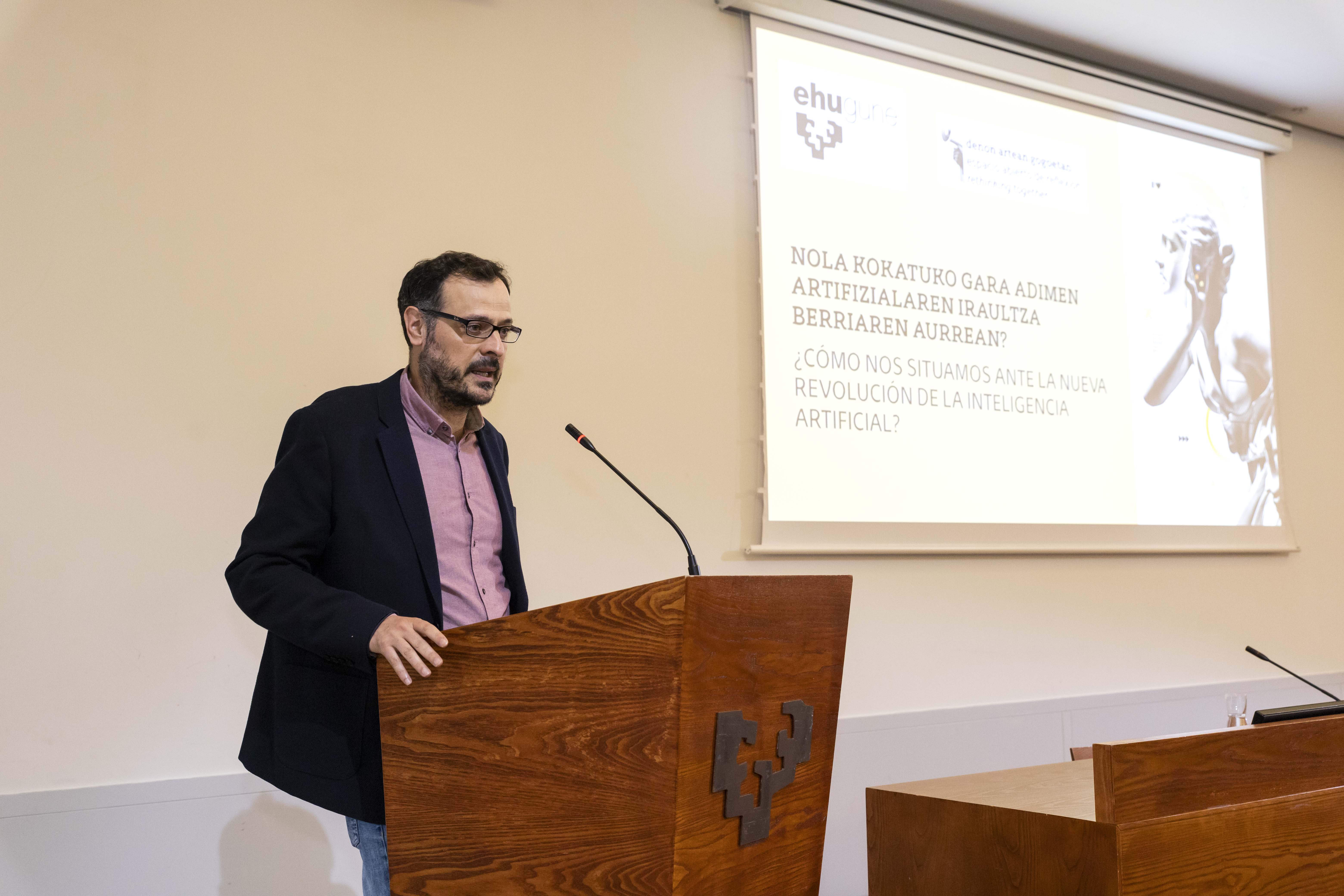 Nola kokatuko gara adimen artifizialaren iraultza berriaren aurrean? - ehuGune - UPV/EHU
