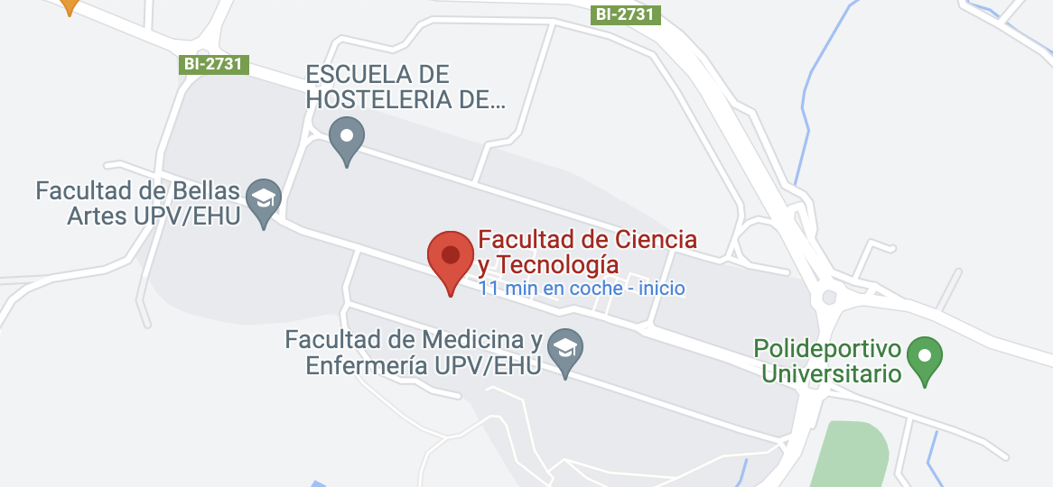 Informazio erabilgarria - Zientzia eta Teknologia Fakultatea - UPV/EHU