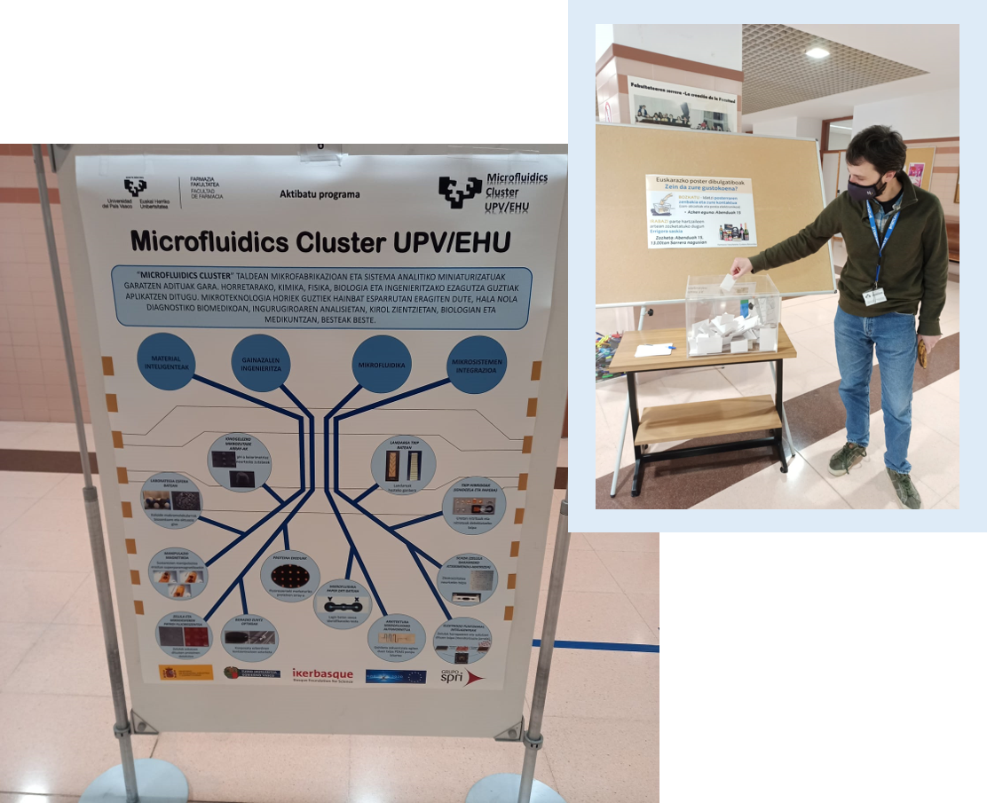 VOTE FOR OUR POSTER!!! - Microfluidics Research Group - EHU