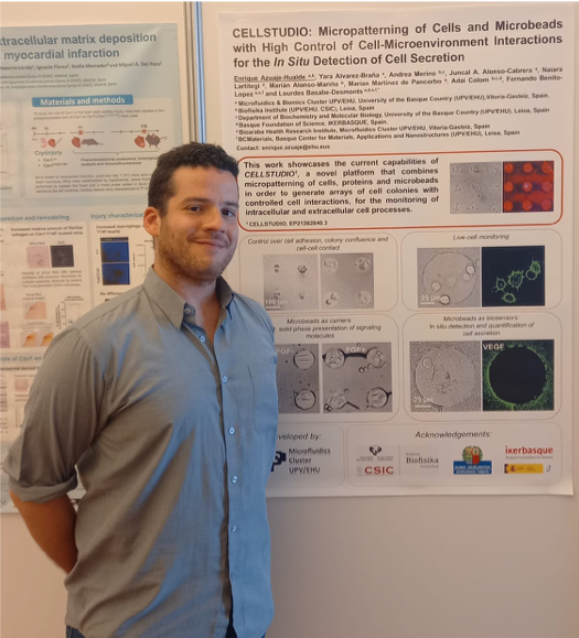Poster presentation of Enrique Azuaje at 8th International Iberian ...