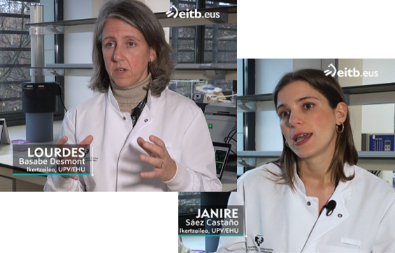 Lourdes and Janire in the Basque television - Microfluidics Research ...