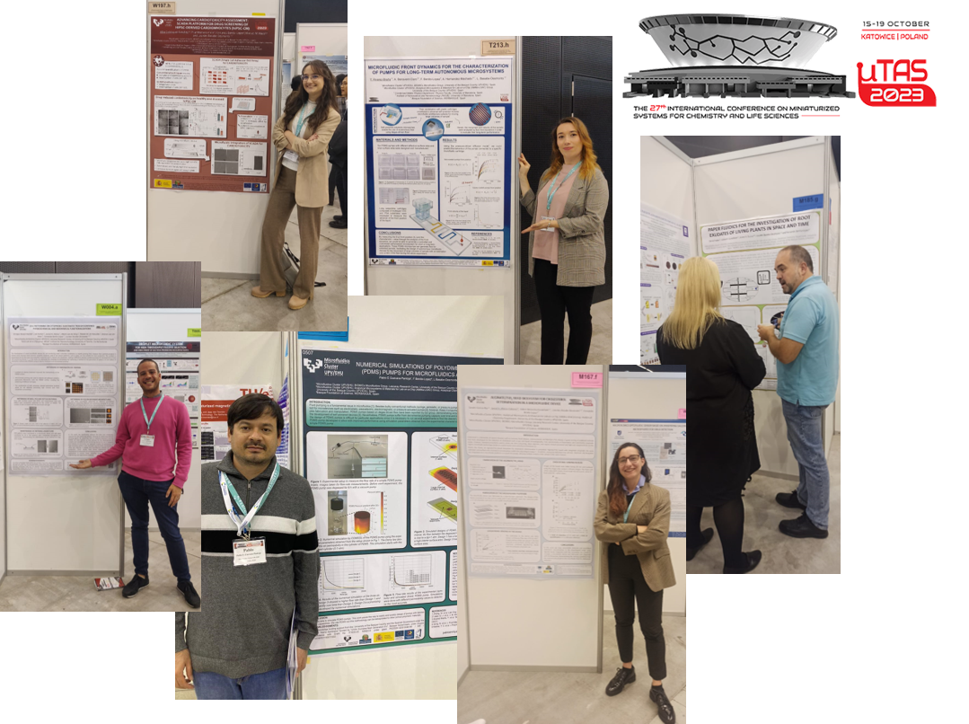 Six Posters presented at MicroTAS 2023 in Katowice - Microfluidics ...