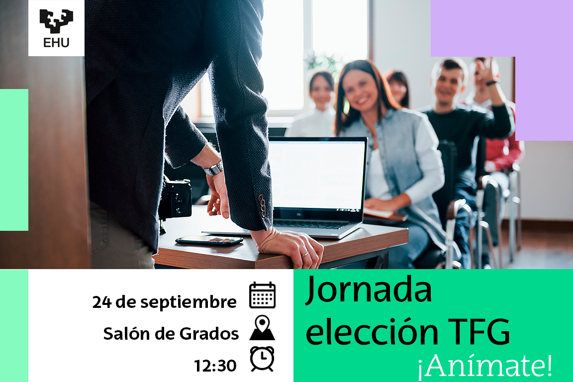 Jornada de selección de TFG 2025-2026 - Escuela de Ingeniería de Gipuzkoa - EHU